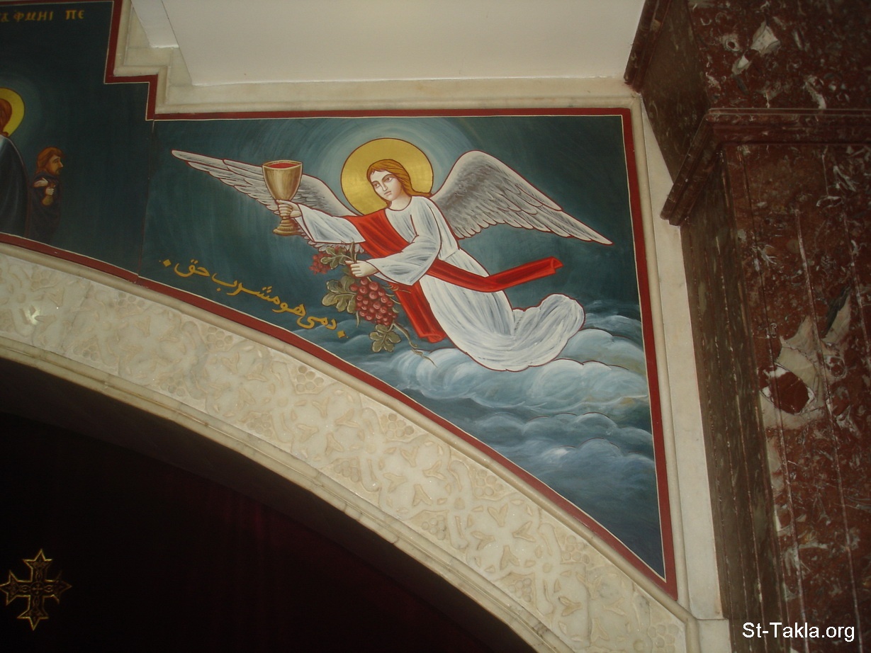 Image: St. Abram Church, at St. Mary Church, Smouha, Alexandria, Egypt ...