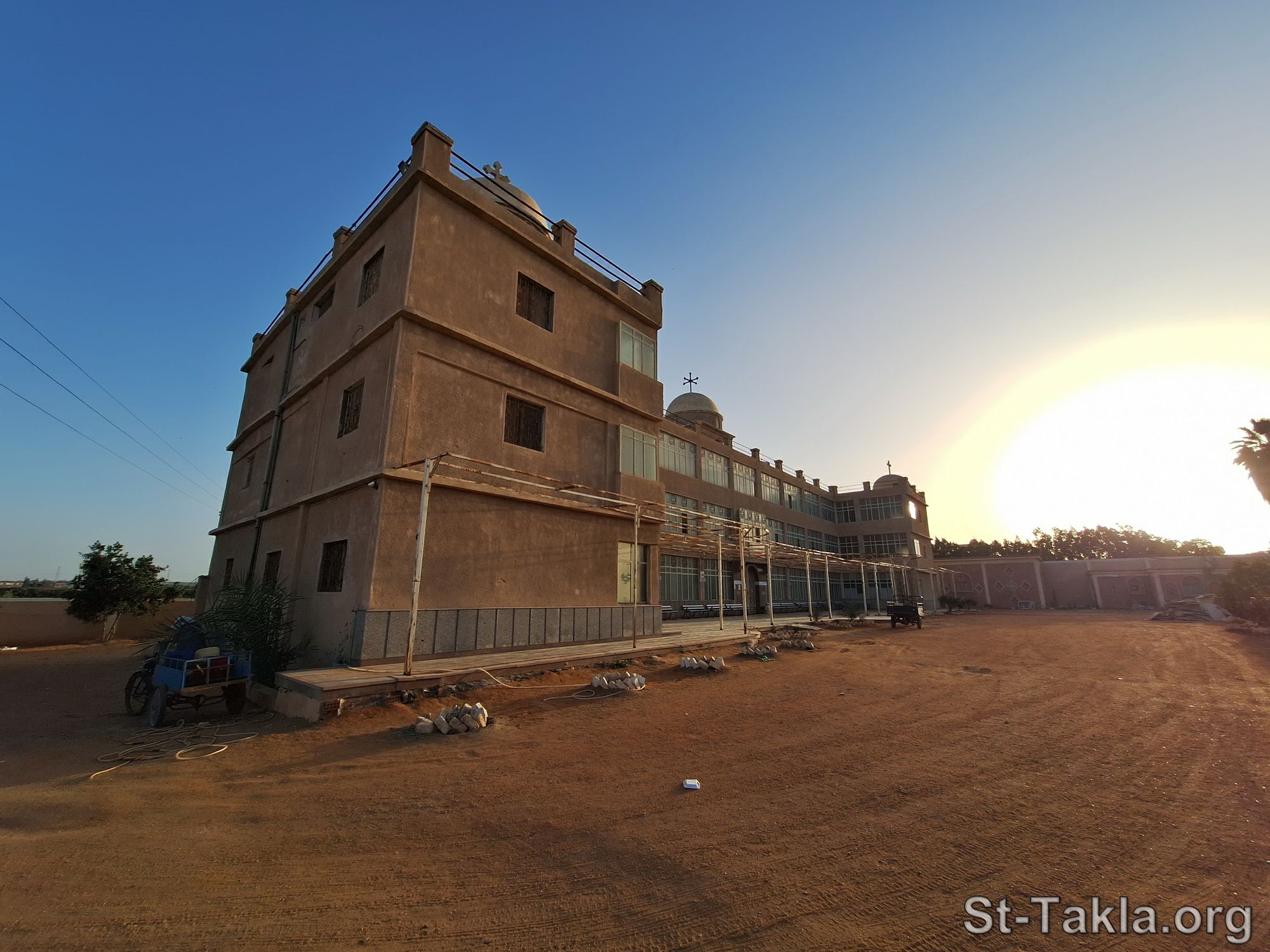 Image: Retreat House, St Pishoy Monastery, Wadi El Natrun, Egypt (16 ...