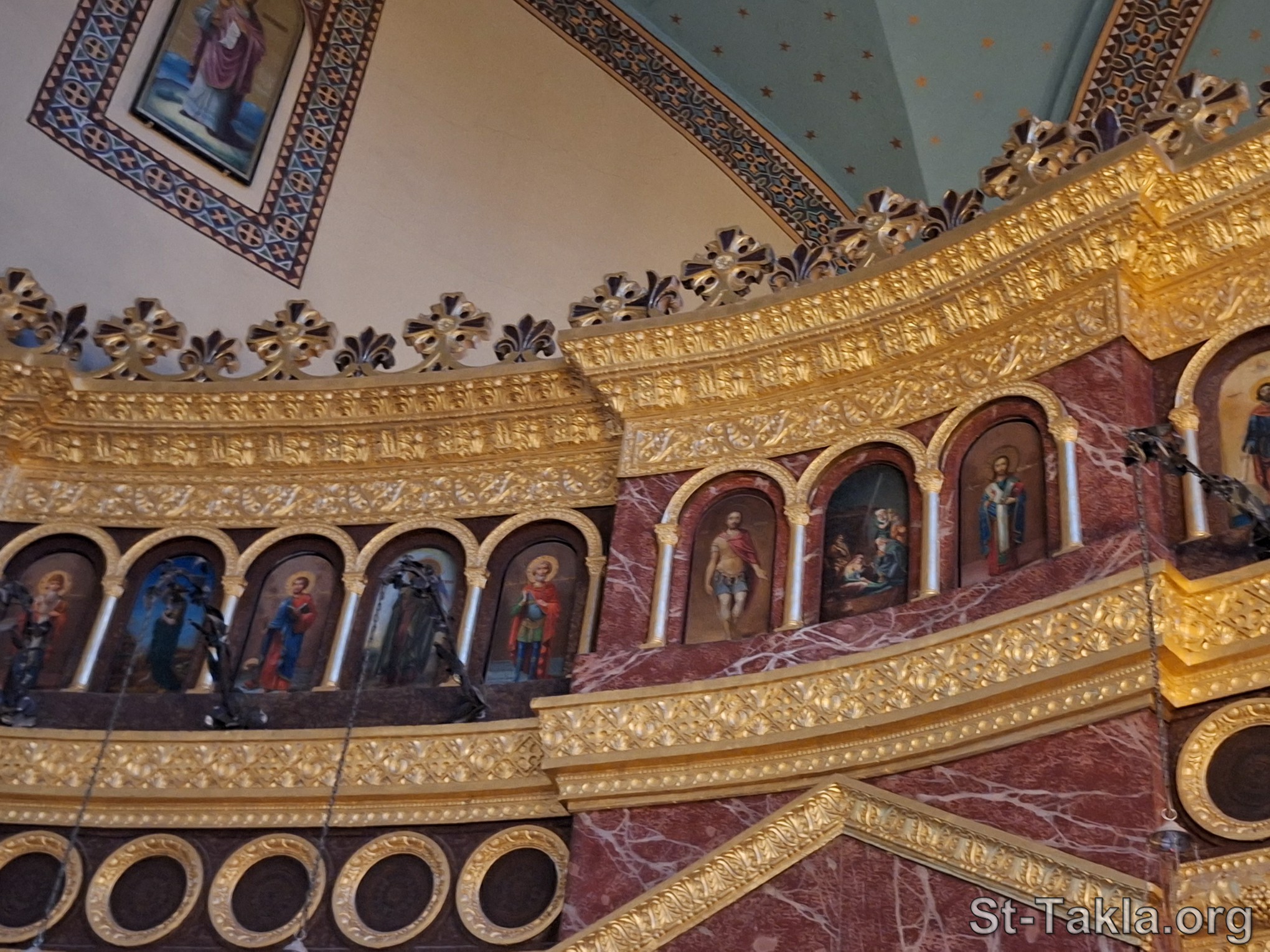 Image: Main Church of St. George Grec Monastery, Masr ElKadema, Cairo ...