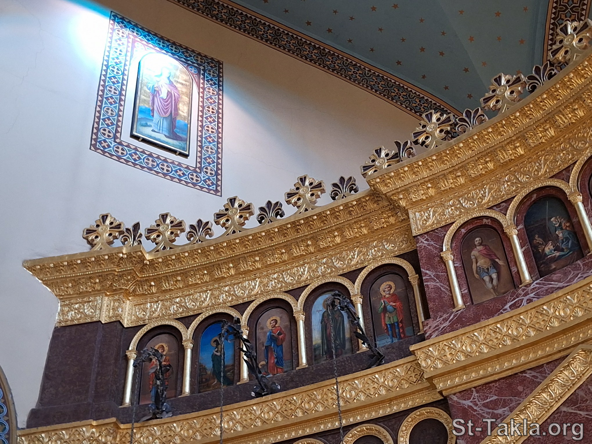 Image: Main Church of St. George Grec Monastery, Masr ElKadema, Cairo ...