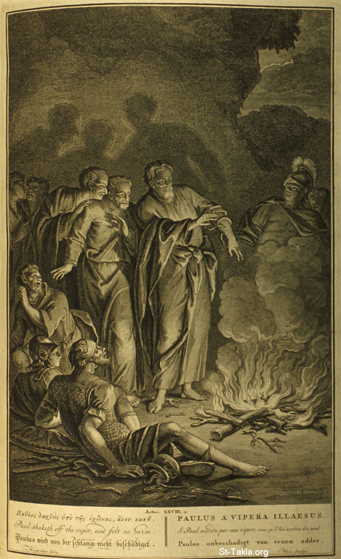 تفاسير الأعمال 28 | St-Takla.org