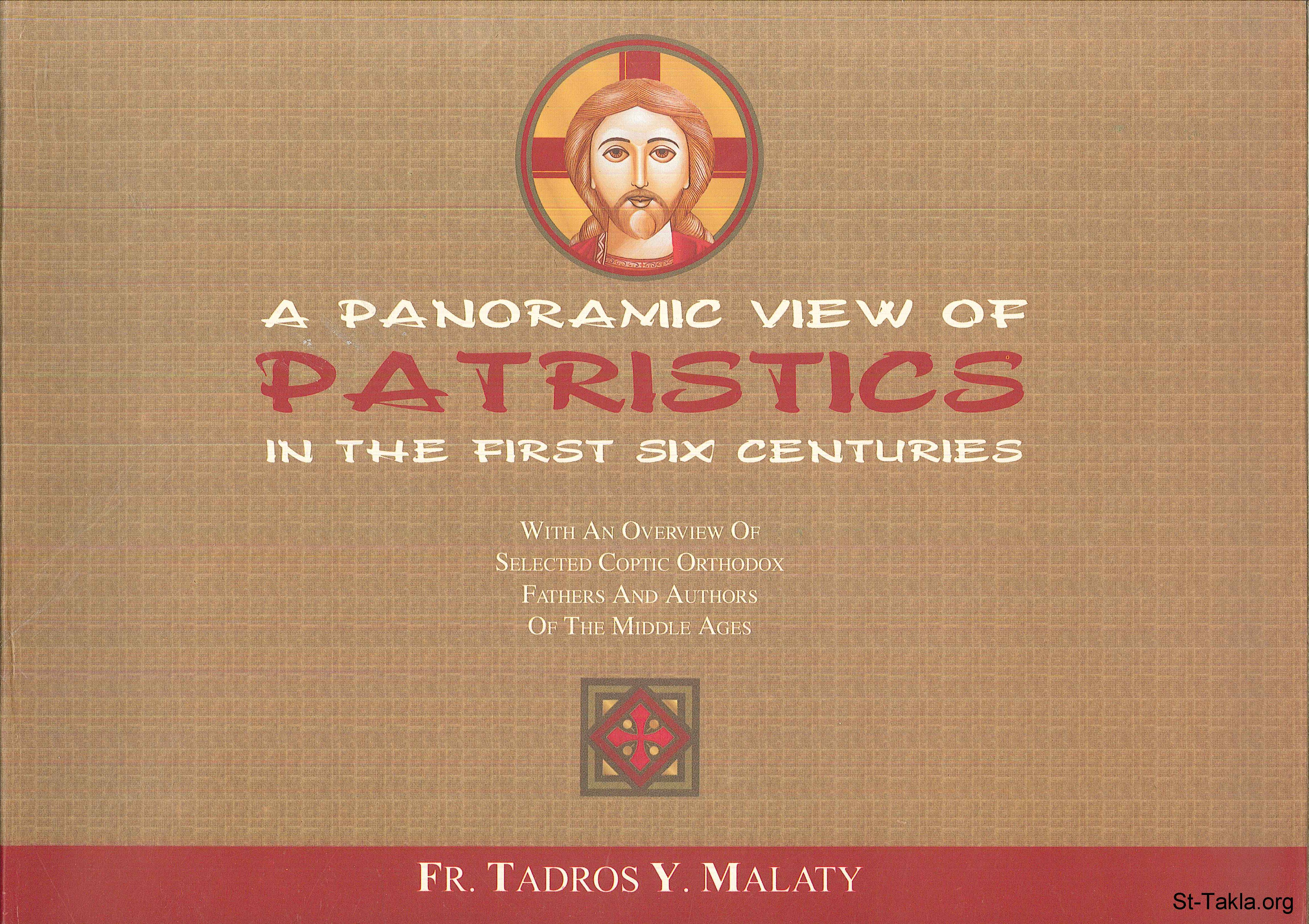 Image: fr tadros malaty book cover en patrology 01