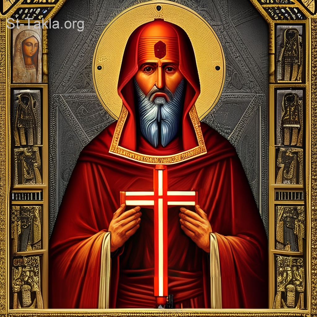 Image: ai coptic orthodox pope 054